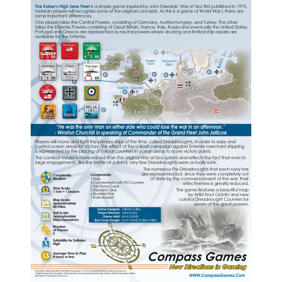 Compass: The Kaiser’s High Seas Fleet : クロノノーツゲーム - 通販 - Yahoo!ショッピング