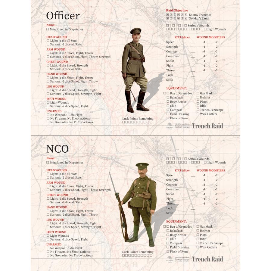 Trench Raid: Solitaire Patrol Command on the WW1 Western Front : クロノノーツゲーム - 通販 - Yahoo!ショッピング