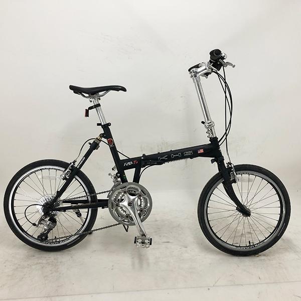 【10%OFF】中古 自転車 激安 折り畳み自転車 KHS F20-T3 20インチ 3×9段ギア 整備士点検済み : 自転車中古センター Yahoo!店 - 通販 - Yahoo!ショッピング