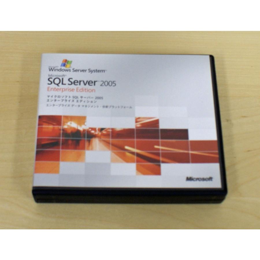 マイクロソフト （中古）Microsoft SQL Server 2005 Enterprise Edition 日本語版 25CAL付き サービスパック2 : kiki - 通販 ...