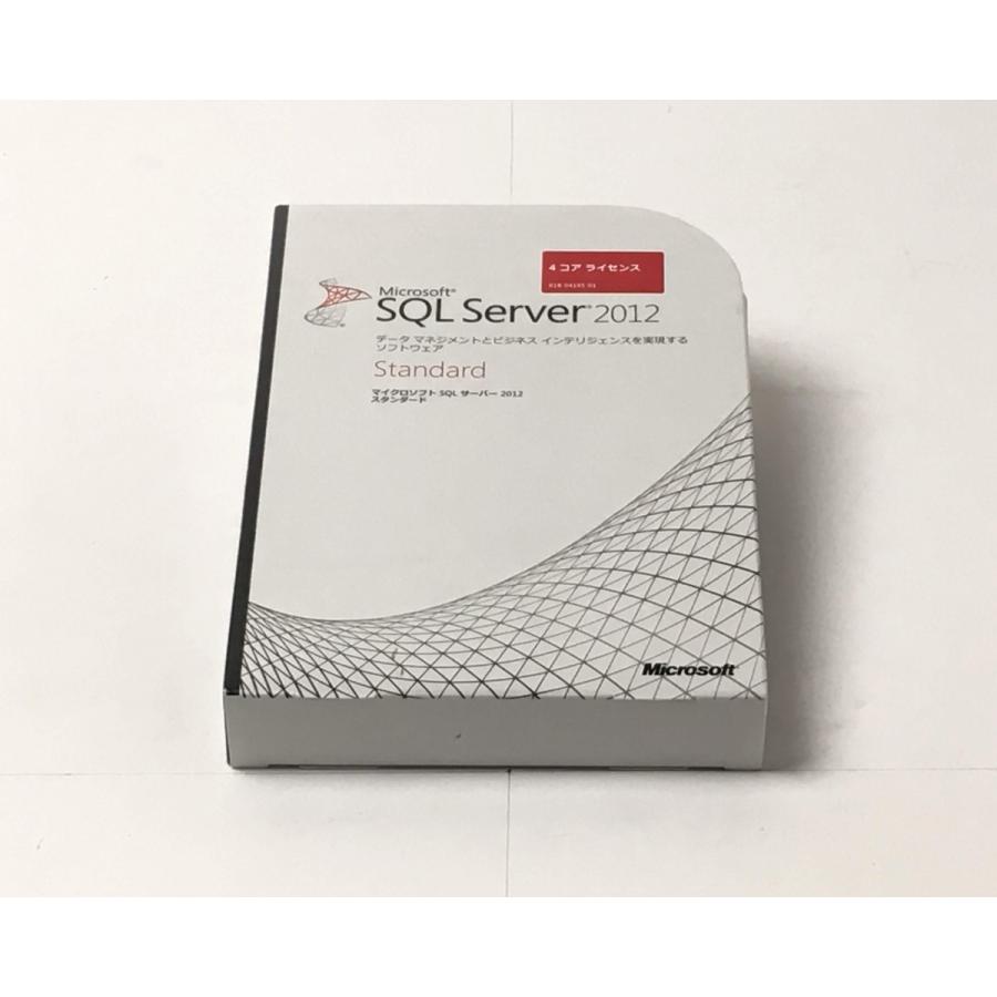 マイクロソフト （中古）Microsoft SQL Server 2012 Standard 日本語版 4コアライセンス : kiki - 通販 - Yahoo!ショッピング
