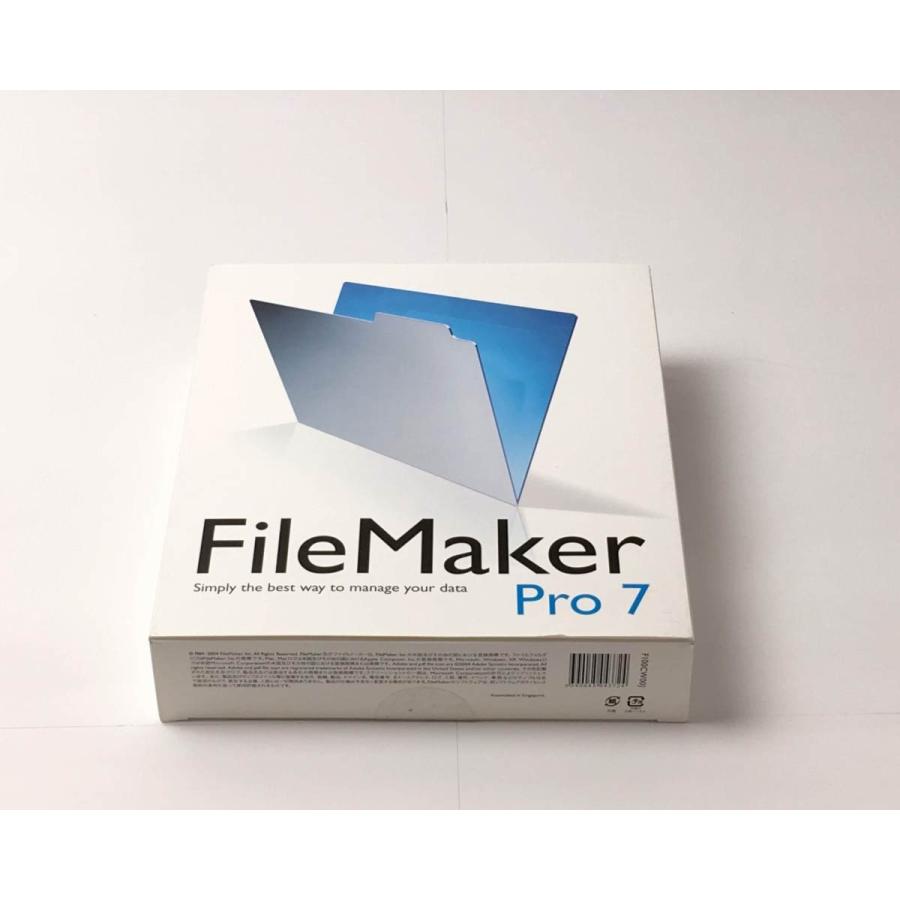 （中古） FileMaker Pro 7 Windows版 : bab-5390045043724 : kiki - 通販 - Yahoo ...