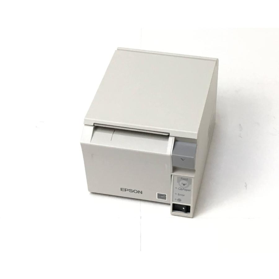 （優良中古）EPSON レシートプリンタ TM-T702 (LAN/80mm)ホワイト : kiki - 通販 - Yahoo!ショッピング