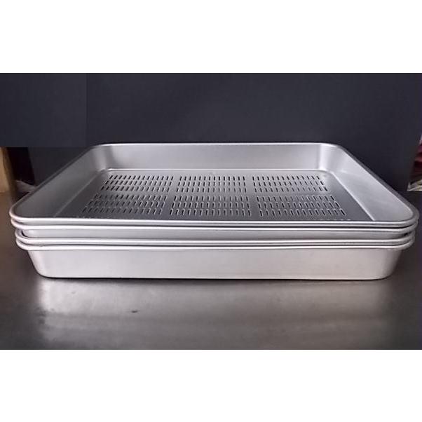 K-751 業務用 AKAO アルミ製 バット2個セット 631×429×73 水切付 厨房小物中古 : 得値厨房 - 通販 - Yahoo!ショッピング
