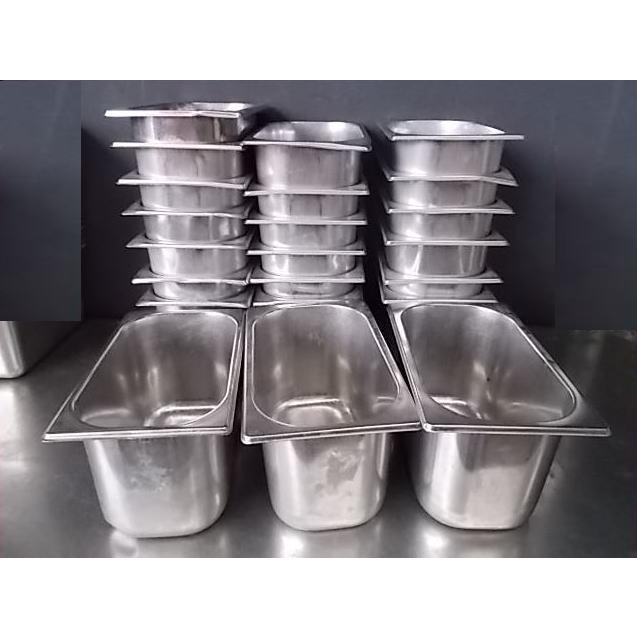 K-795 業務用 ステンレス製 蓋付ホテルパン1個 265×165×150 店舗用中古 : k-795 : 得値厨房 - 通販 - Yahoo!ショッピング