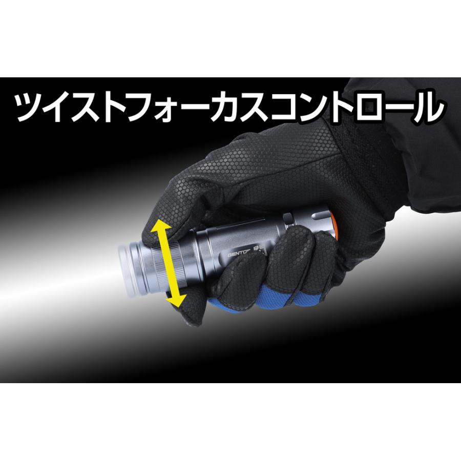 GENTOS 閃 FLP-2306 (SG-505の型番違い) 明るさ350ルーメン 単4電池3本 : 中部プロット Yahoo!店 - 通販 - Yahoo!ショッピング