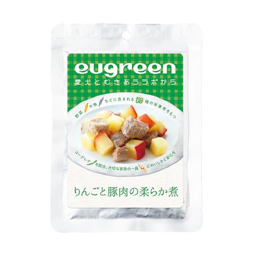 eugreen（ユーグリーン） リンゴと豚肉の柔らか煮 100g 犬用お惣菜 国産 栄養補完食 ドッグフード ペット用品 : ANZUDOG ...