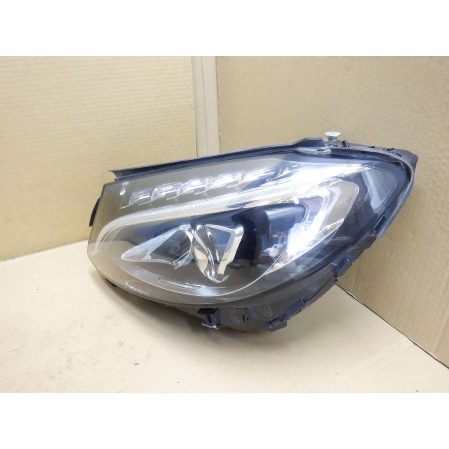 20752)平成29年 メルセデスベンツ Cクラス DBA-205040C ヘッドランプ左/ヘッドライト左 【参考品番】A2059067503 ...