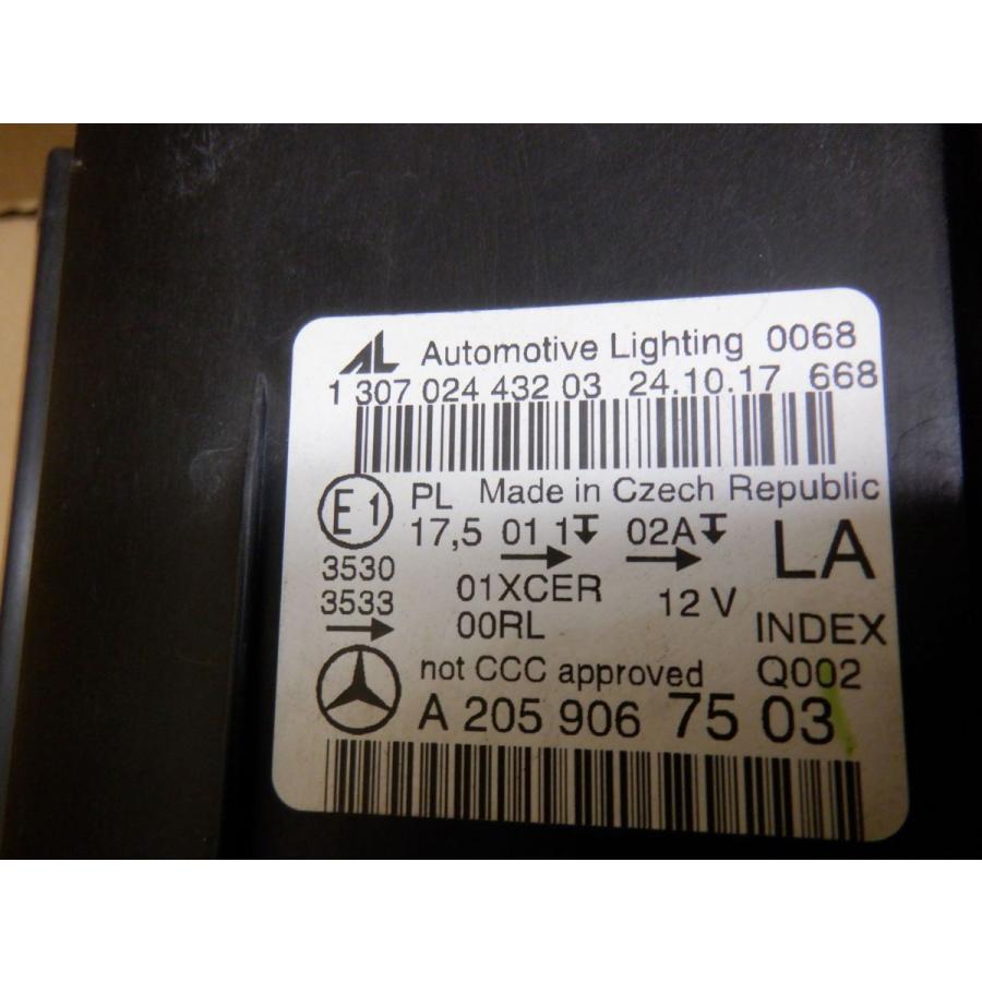 20752)平成29年 メルセデスベンツ Cクラス DBA-205040C ヘッドランプ左/ヘッドライト左 【参考品番】A2059067503 ...