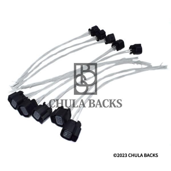 GM PT2713 13504128 セット 8 LS2 LS3 LS7 スロットルボディ アクチュエータ コネクター 6ピン ...