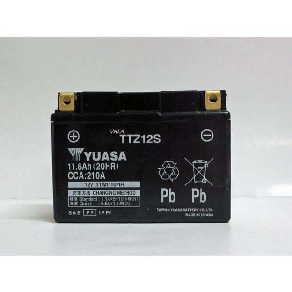 バイクバッテリー 台湾ユアサ 初期充電済み TTZ12S(YTZ12S・FTZ12S互換) : 中央商会Yahoo!店 - 通販 ...