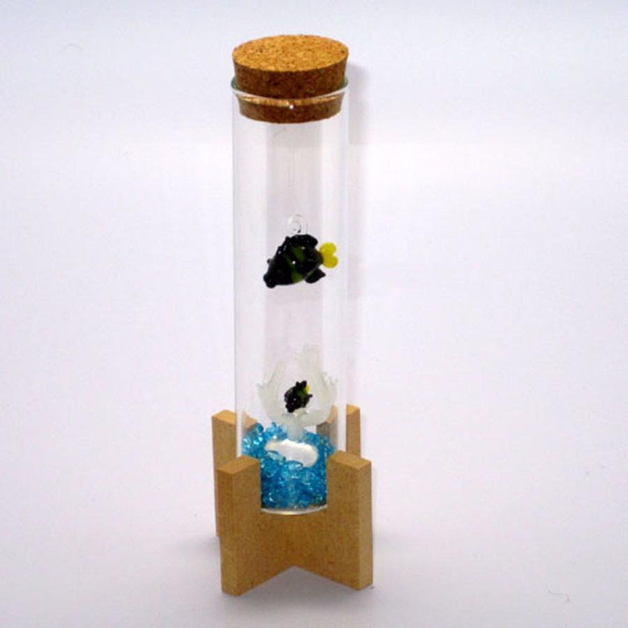 ガラスのボトル【熱帯魚 ブラック】No.8352 : アートショップ美ら風ちゅらかじ - 通販 - Yahoo!ショッピング