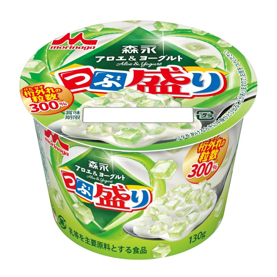 森永アロエ&ヨーグルト つぶ盛り 130g 6個 : 031329p6 : 健康屋Yahoo!店 - 通販 - Yahoo!ショッピング
