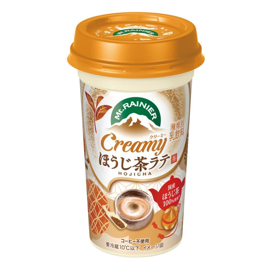 マウントレーニア 森永乳業 クリーミーほうじ茶ラテ 240ml 10本 : 健康屋Yahoo!店 - 通販 - Yahoo!ショッピング