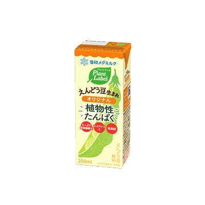 雪印メグミルク Plant Label Pea Drink 200ml 24本 : 034142p24 : 健康屋Yahoo!店 - 通販 - Yahoo!ショッピング