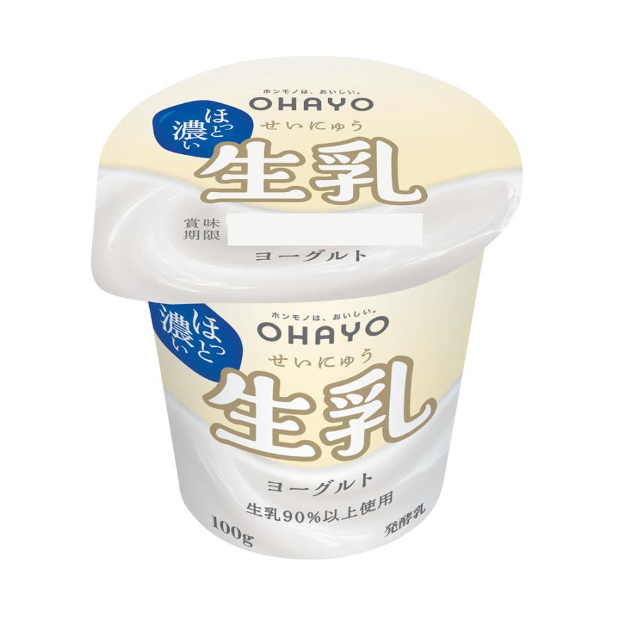 オハヨー乳業 生乳ヨーグルト 100g 16個入 : 健康屋Yahoo!店 - 通販 - Yahoo!ショッピング