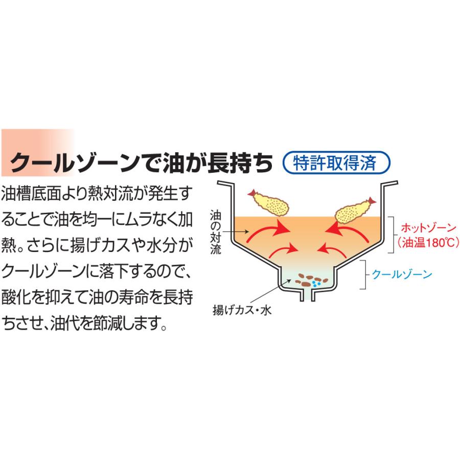 MIF-E15 マルゼン IHフライヤー 電磁フライヤー 低油量タイプ 標準仕様 : 厨房センターヤフー店 - 通販 - Yahoo!ショッピング