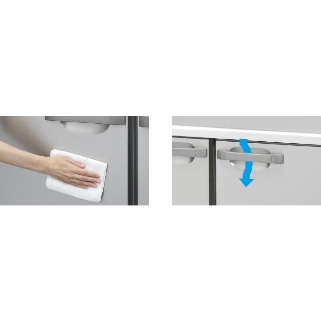 ホシザキ RT-150SNG-1-ML RT-150SNG-1-RML 業務用テーブル形冷蔵庫 コールドテーブル冷蔵庫 横型冷蔵庫 インバーター制御 ワイドスルー : 厨房センターヤフー店 ...