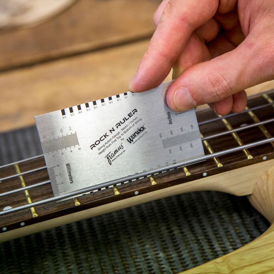 Warwick RockCare by ワーウィック Rock n' Ruler String Action Gauge ギター/ベース ...