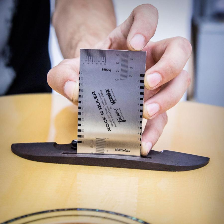 Warwick RockCare by ワーウィック Rock n' Ruler String Action Gauge ギター/ベース ...