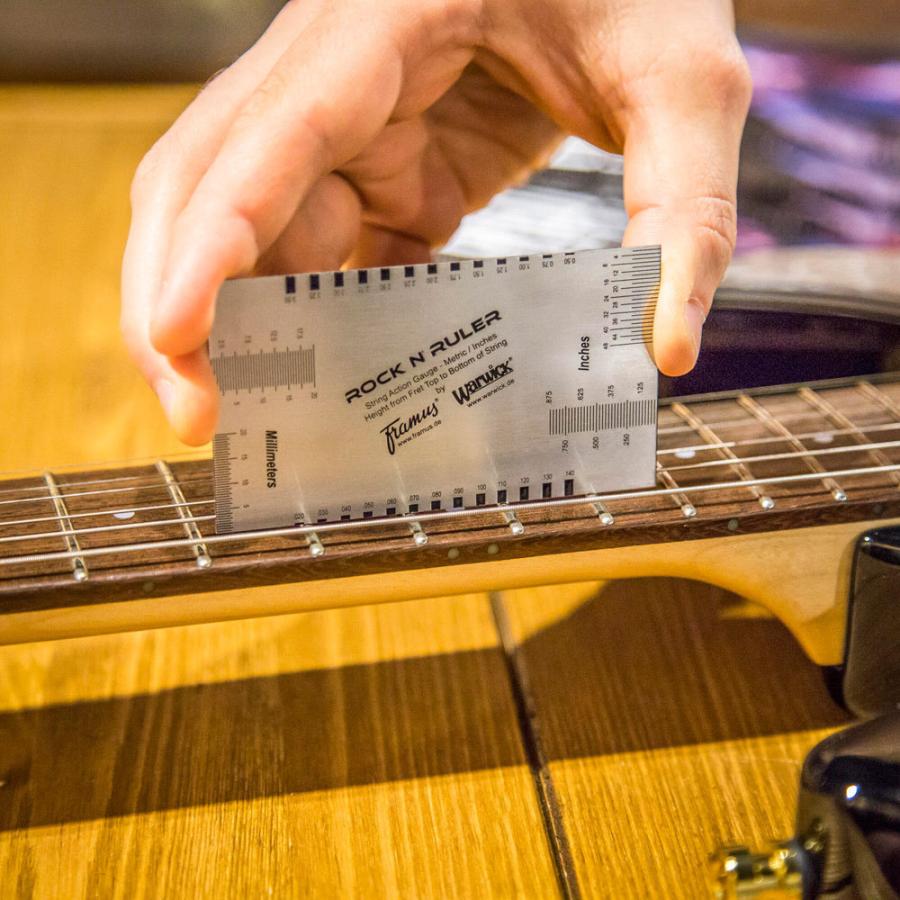 Warwick RockCare by ワーウィック Rock n' Ruler String Action Gauge ギター/ベース ...