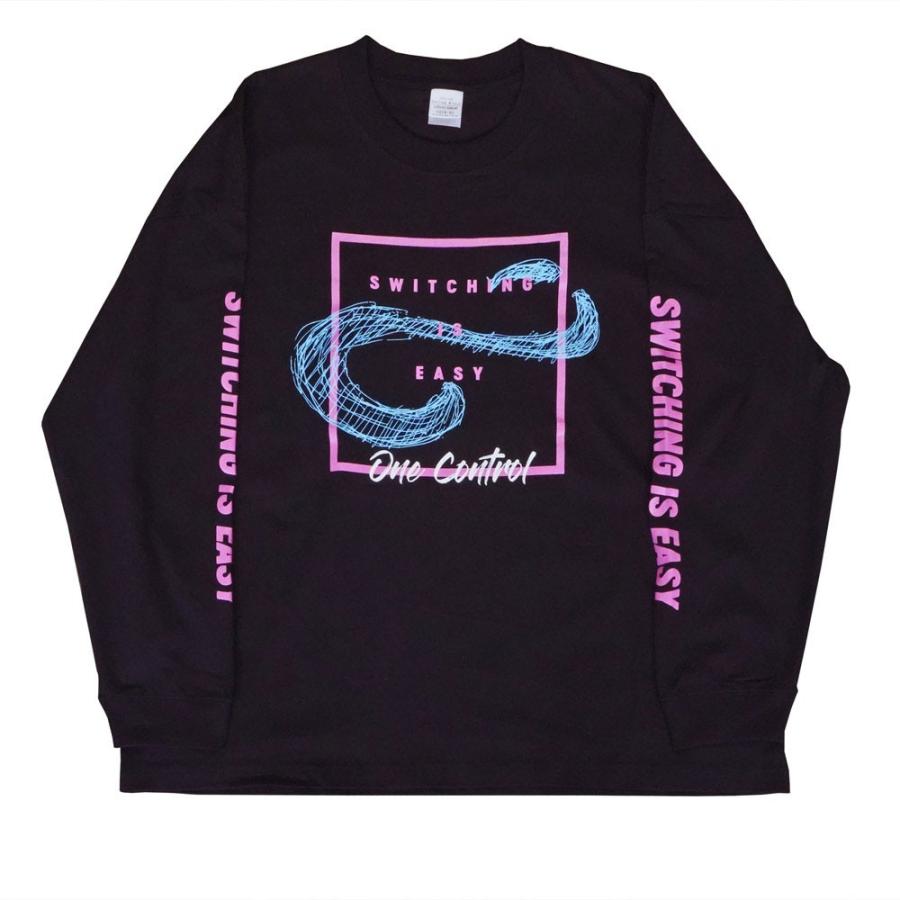 ワンコントロール One Control Switching is Easy 長袖Tシャツ ブラック Mサイズ : chuya-online ...
