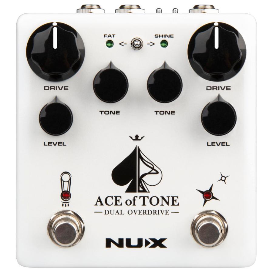 NUX ACE of TONE Dual Overdrive オーバードライブ ギターエフェクター : chuya-online チューヤ ...