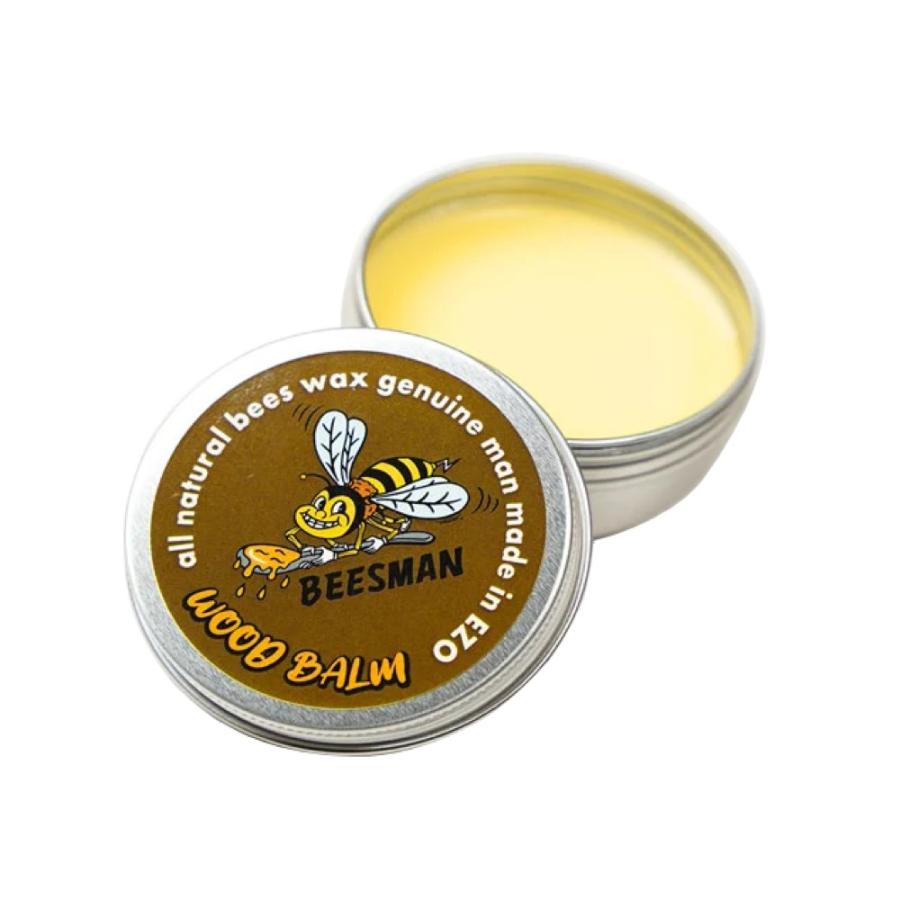 BEESMAN Wood Balm 100％オーガニック蜜蝋ワックス : chuya-online チューヤオンライン - 通販 ...