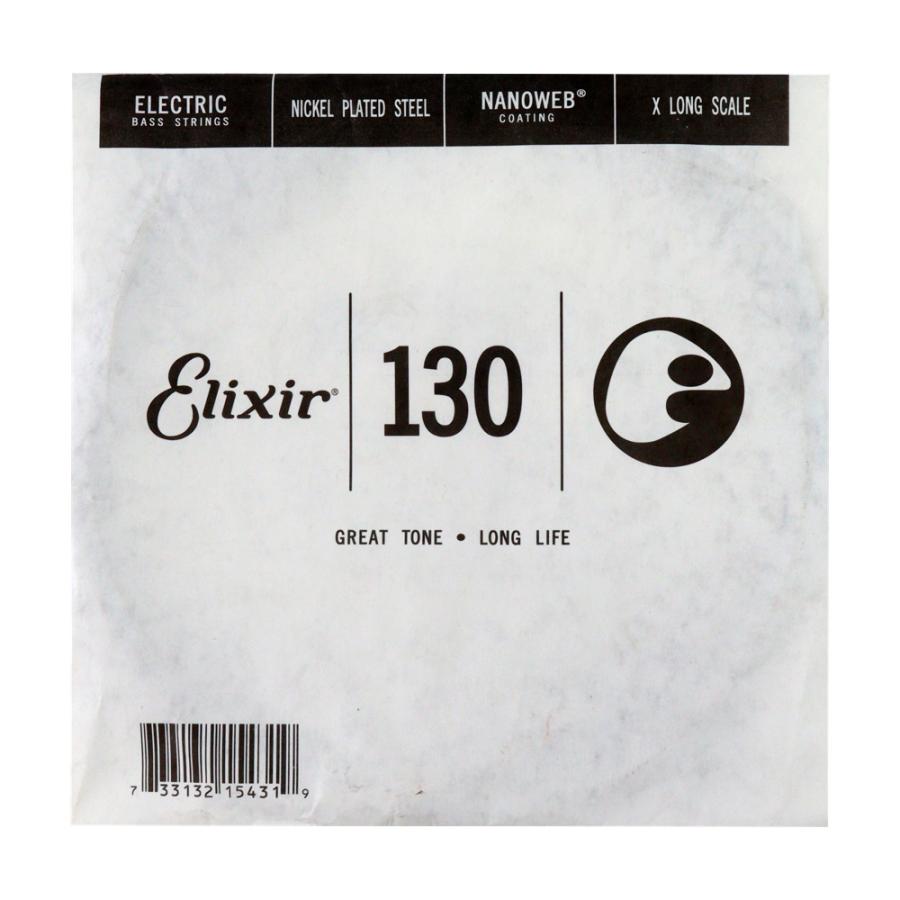 ELIXIR エリクサー 15431 Custom String Shop NANOWEB Heavy 130XL エレキベース用 バラ弦 ...