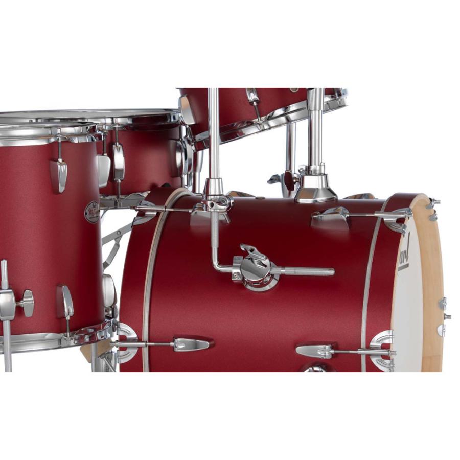 MIDTOWN Pearl MT564/C-D ドラムシェル＆ハードウェアキット ＃747 Matte Red ドラムセット : chuya ...