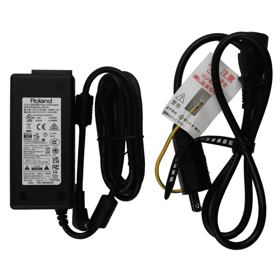 Roland PSB12USET PSB-12U2 ACコードセット (5100047396) (5100059164) ギターアンプ AC-33 CUBE Street EX ほか対応 電源 ...