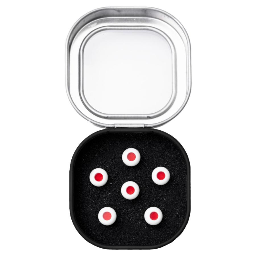 ブリッジピン マーチン MARTIN Luxe by Martin Bridge Pins Bone With Red 18APP0004 ...