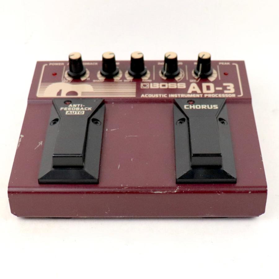 【中古】アコースティックプロセッサー BOSS AD-3 ACOUSTIC INSTRUMENT PROCESSOR ボス ギターエフェクター ...
