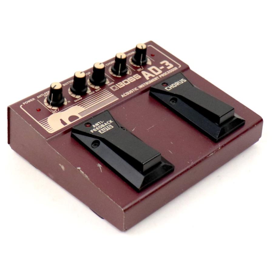 【中古】アコースティックプロセッサー BOSS AD-3 ACOUSTIC INSTRUMENT PROCESSOR ボス ギターエフェクター ...