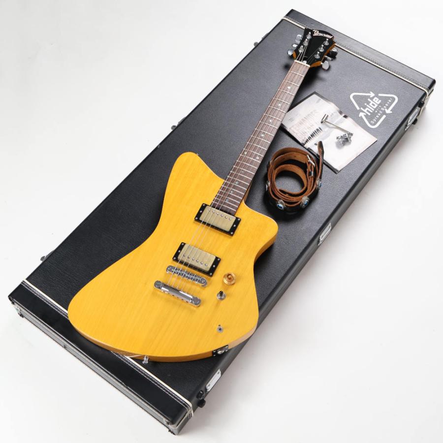 中古 BURNY by FERNANDES バーニー フェルナンデス H-KORINA hideモデル KUJIRA エレキギター ...