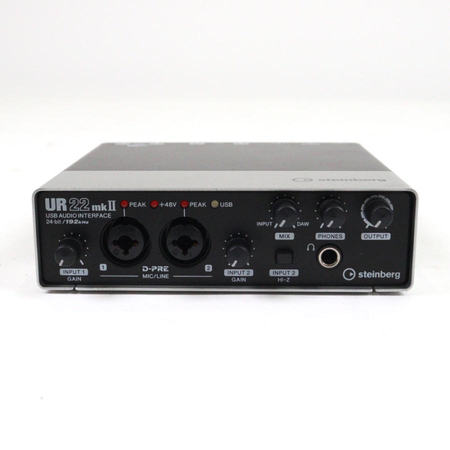 Steinberg 中古 オーディオインターフェイス UR22mkII スタインバーグ USBオーディオインターフェース UR22 mk2 ...