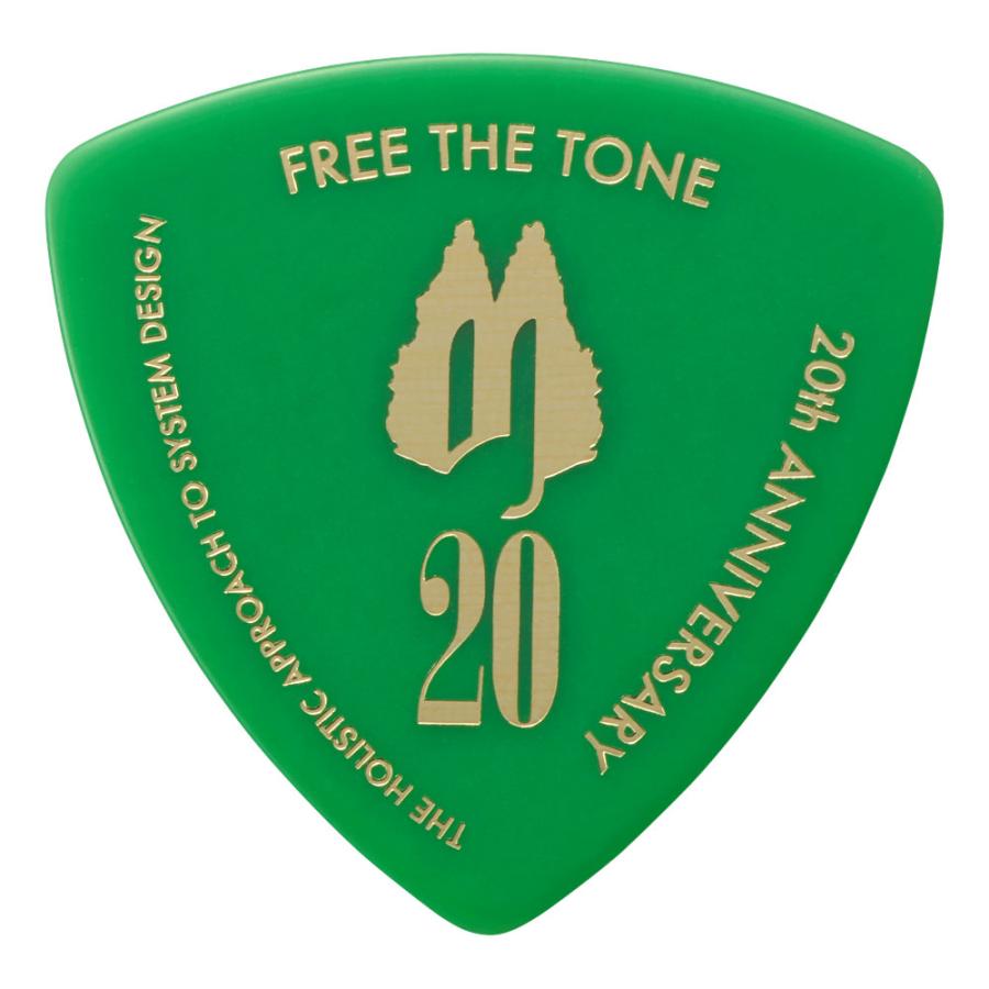 Free The Tone 20th ANNIVERSARY Pick GR/Gold ギターピック×10枚 : chuya-online ...