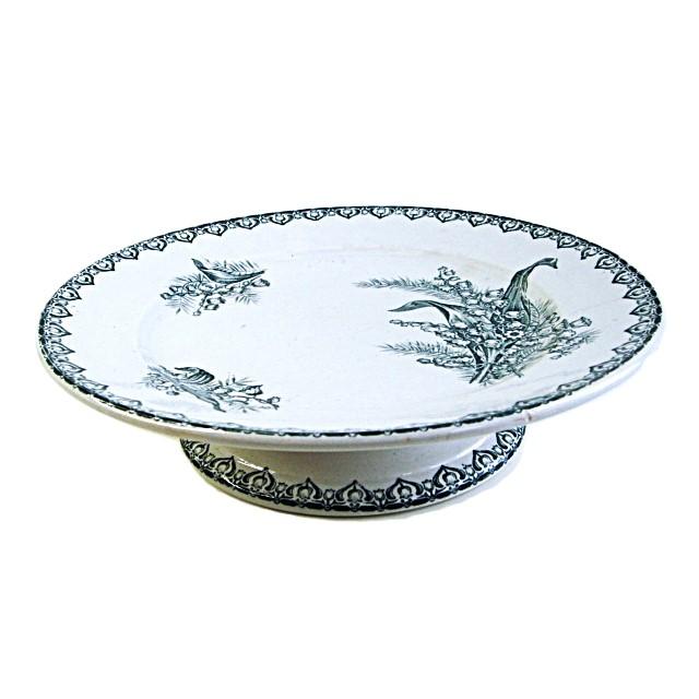 サンタマン コンポティエ MUGUET 鈴蘭 フランス アンティーク ケーキスタンド St.AMAND エレガント : アンティーク雑貨 ciel bleu bis - 通販 - Yahoo ...