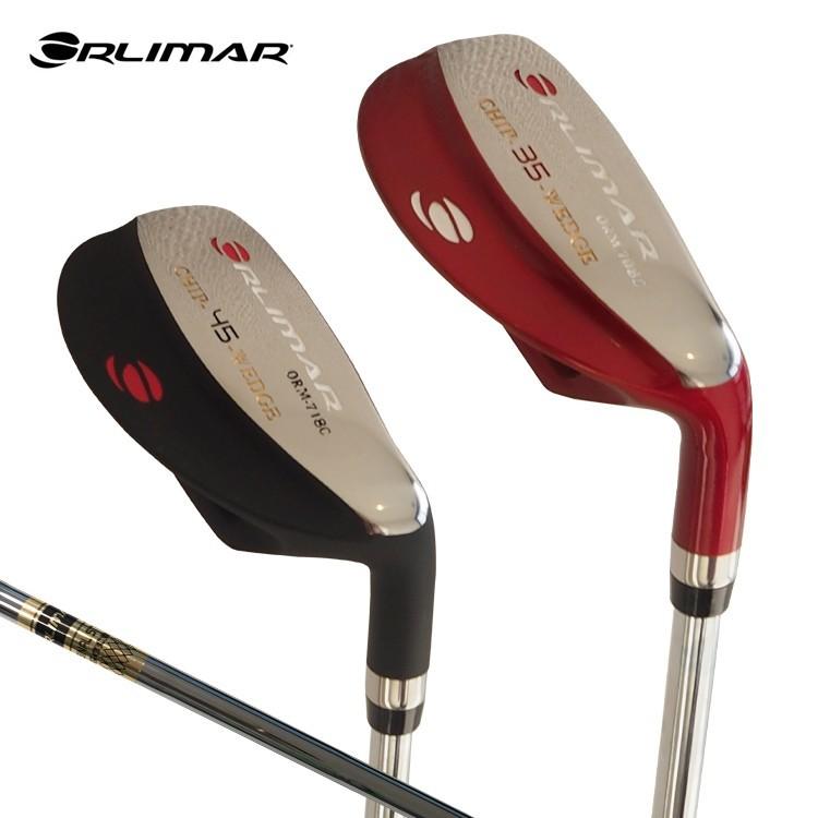 ORLIMAR オリマー ゴルフ チッパー 35度 45度 ブラック仕上げ レッド仕上げ スチールシャフト ORM708C ORM718C CHIP WEDGE : Cielblu ...