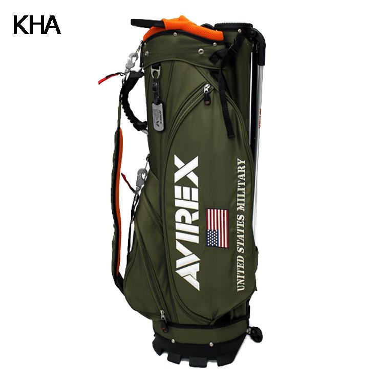 AVIREX（アヴィレックス） AVIREX GOLF アヴィレックスゴルフ セルフスタンド付き キャディバッグ AVG2F-BA3 ...
