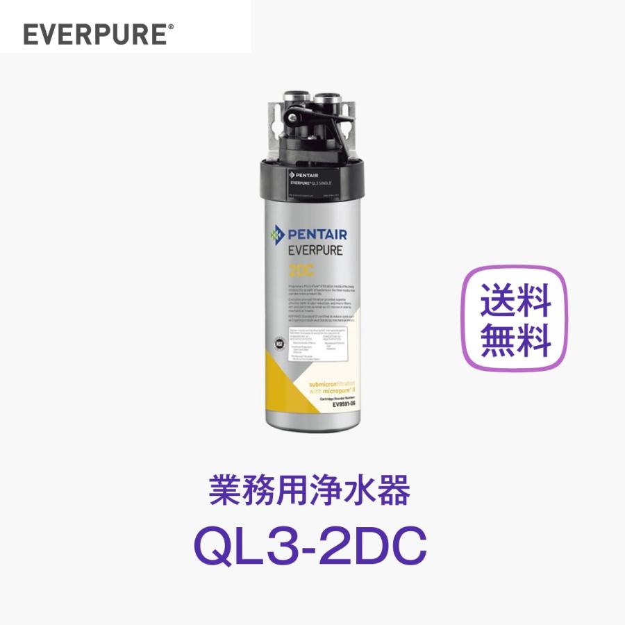 エバーピュア QL3-2DC 浄水器 業務用 フィルターヘッド付 : 厨房 キッチンプラス - 通販 - Yahoo!ショッピング