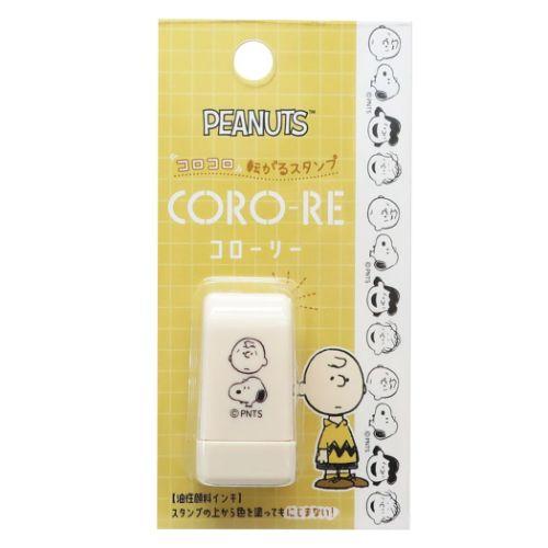 PEANUTS スヌーピー キャラクター はんこ CORO-RE コローリー 転がるスタンプ ＆フレンズ ピーナッツクリスマス プレゼント ...