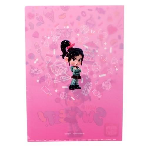 Disney A4シングルクリアファイル シュガーラッシュオンライン ファイル ディズニー ヴァネロペ クラックス コレクション雑貨 映画 グッズ【セール】クリスマ : キャラクターのシネマ ...