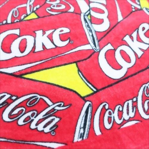 コカコーラ プリント ウォッシュタオル 缶 グッズ ハンドタオル キャラクター 犬飼タオル プレゼント 男の子 女の子 ギフト バレンタイン ...