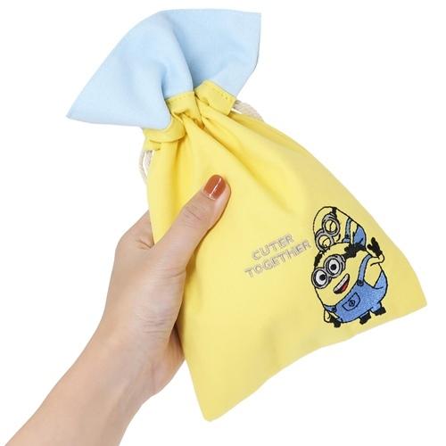 ミニオンズ フィーバー 刺繍巾着 巾着袋 ユニバーサル映画 キャラクター プレゼント 男の子 女の子 ギフト バレンタイン :ir-ig ...