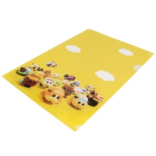 サンスター文具 PUIPUIモルカー グッズ A4 シングル クリアファイル プイプイモルカー キャラクター クリアフォルダー イエロー プレゼント バレンタイン : キャラクターのシネマ ...