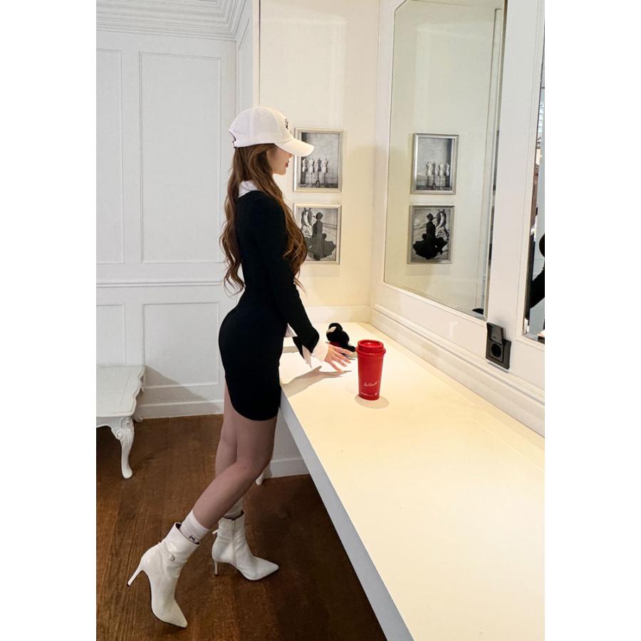 【全2色】ハートボタンシャツワンピース グレー ブラック【241113op2】( jmam)(241114) : CINNAMON GIRL - 通販 - Yahoo!ショッピング