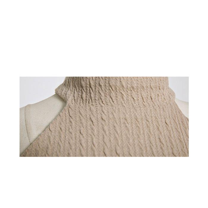 【PREMIUM】【最高級★LUXURY STYLE】ホルターネックミニワンピース アイボリー ベージュ ブルーグリーン S/M/L【knit-e052818lux】( mja ...
