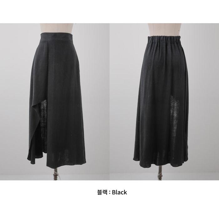 【全2色】アシメントリーロングスカート チェック ブラック【onbal-0718ask】( lam )(240729) : CINNAMON ...