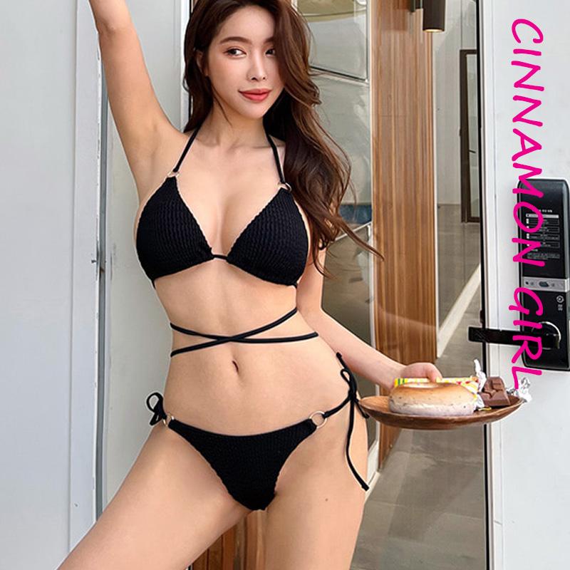 【全2色】ストラップビキニ ブラック ブラウン【strap-aw09-bikini】( sun )(240506) : CINNAMON GIRL - 通販 - Yahoo!ショッピング